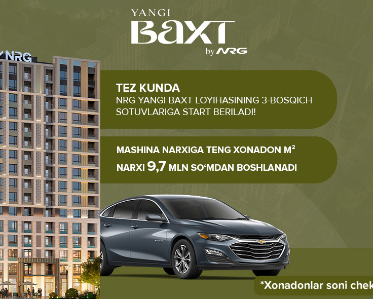 NRG Yangi Baxt: Light 3-bosqichining sotuvlari boshlanmoqda — avtomobil ...