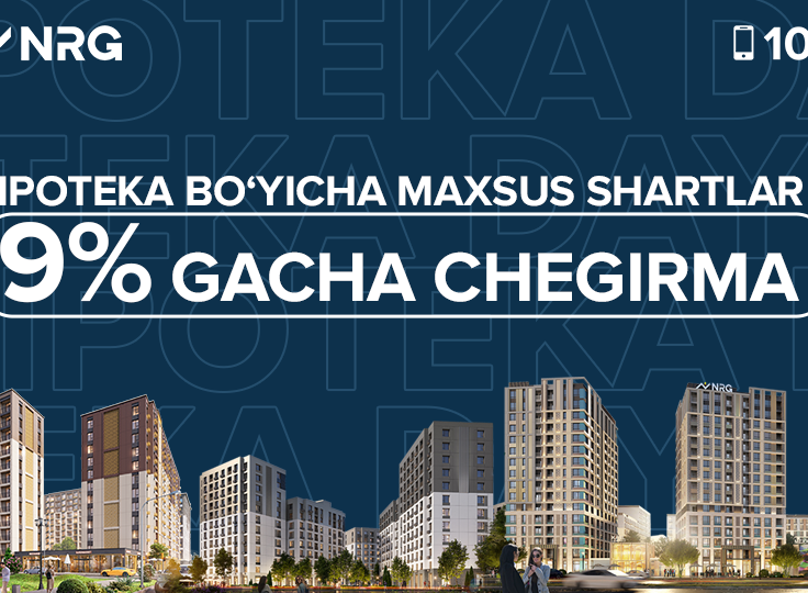 NRG‘дан Ipoteka Day: фойдали ипотека куни!